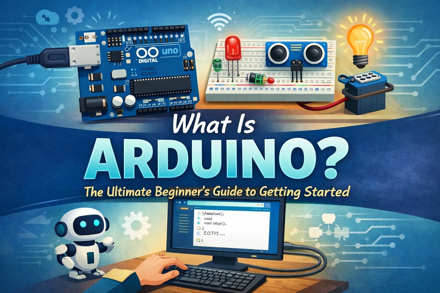 What Is Arduino? Ultimate Beginner’s Guide to Arduino Boards, Projects & Programming